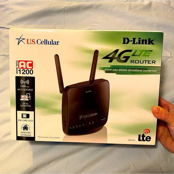 US Cellular | Networking | Nib Dlink 4g Lte Dwr96 Us ...